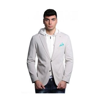 Bharnaba Herren, Jacken, Grau, LGr&ouml;&szlig;e