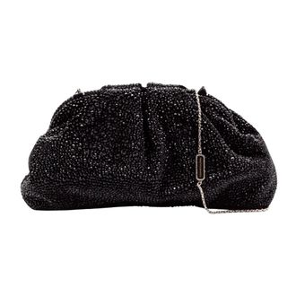 Twentyfourhaitch Pochette Strass - Femme - Sacs - Noir - Taille: ONE Size