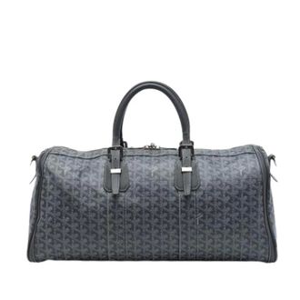 Goyard Sac de voyage Croisiere 45 Pre-owned - Femme - Pre-owned - Gris - Taille: ONE Size