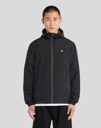 Lyle & Scott Jacke mit Kapuze und kontrastierendem Rei&szlig;verschluss