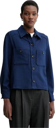 Sessun Chemise Manches Longues - Femme - Blouses et Chemises - Bleu - Taille: 36 FR