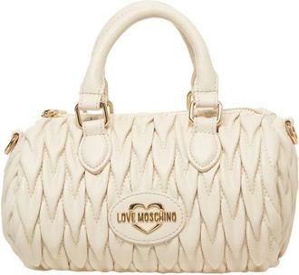 Love Moschino Hobo Bags - Quilted Handbag - Gr. unisize - in Beige - für Damen