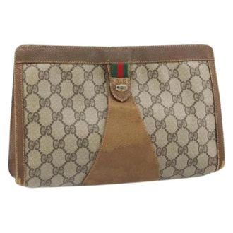 Gucci Pre-owned Plastic Clutch - - Pre-owned - Damen - Beige - ONE SIZE