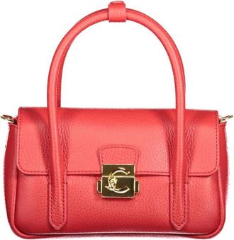Coccinelle Sac &agrave; main structur&eacute; en cuir - Femme - Sacs - Rouge - Taille: ONE Size