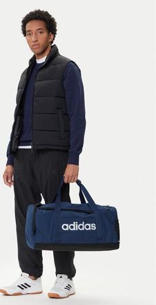 adidas Tasche Linear Duffel Medium IN6116 Dunkelblau