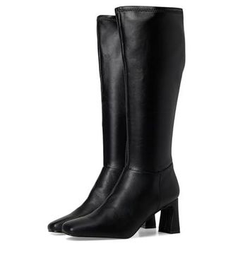 Steve Madden botte Hunny femme, Veau large noir, 38 EU