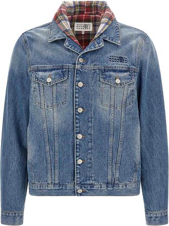 Maison Margiela Jeansjacke - Blau