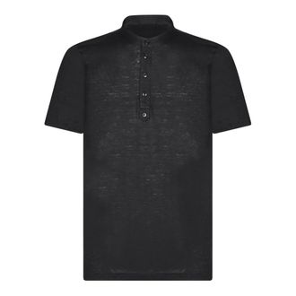 Lardini Serafino - - Tops - Herren - Schwarzk - S