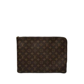 Louis Vuitton Pre-owned Etui Voyage MM - Femme - Pre-owned - Brun - Taille: ONE Size