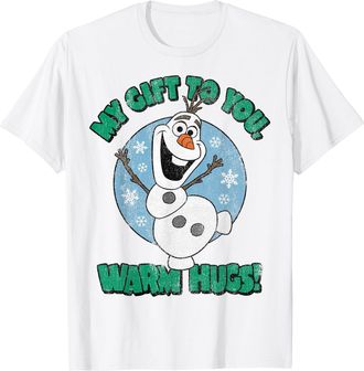 Disney Die Eiskönigin, Olaf, Mein Geschenk an dich, Portrait Warme Umarmungen T-Shirt
