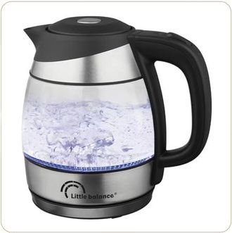 Little Balance 8766 Little Verre, Bouilloire &eacute;lectrique, 1,2 L, Verre, 1630 W, Transparent