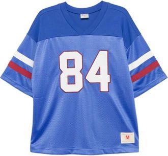 Champion Homme, Tops, Bleu, Taille: S T-Shirt &agrave; Col en V