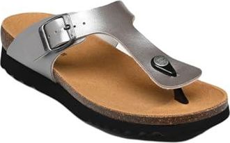 Scholl Boa Vista (Argent fonc&eacute;, Syst&egrave;me Taille Chaussures EU, Adulte, Femme, Num&eacute;rique, Moyen, 38)