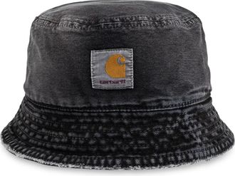 Carhartt Work in Progress Bane Bucket Hat - - Accessories - unisex - Schwarzk - XS/S