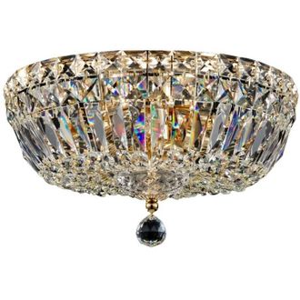 Maytoni Maytoni - Deckenlampe Deckenleuchte Kristallleuchte Wohnzimmerlampe Metall gold b 30cm