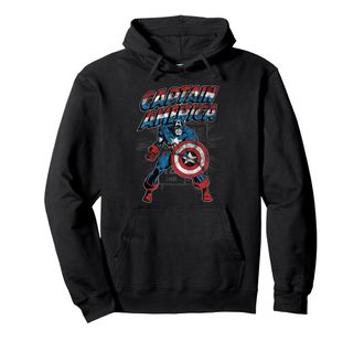MARVEL Captain America Retro Pullover Hoodie