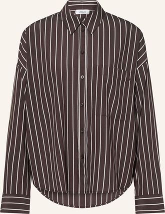 s.Oliver S.Oliver Hemdbluse braun