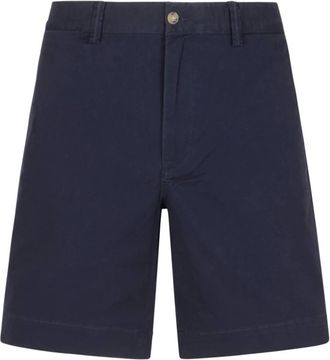 Polo Ralph Lauren Homme, Shorts, Bleu, Taille: W36 Bedford Flat Short