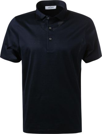 Gran Sasso Herren Polo-Shirt blau
