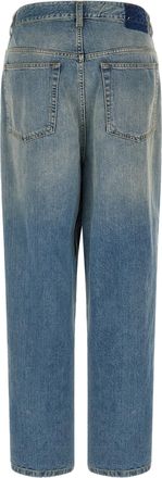Maison Margiela Deconstructed Cotton Jeans - Blue