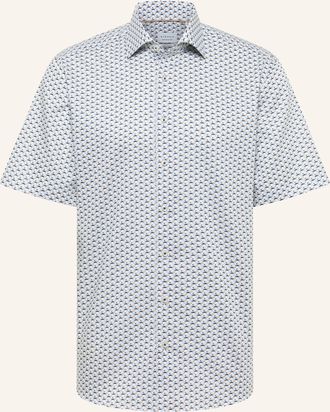Eterna Kurzarm-Hemd Modern Fit blau