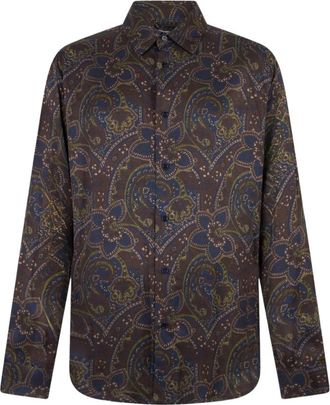 Iceberg Hemd aus Twill mit Print - - Shirts - Herren - Mehrfarbig - S