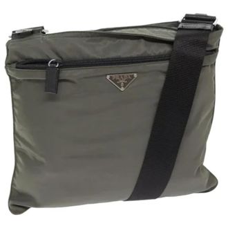 Prada Pre-owned Nylon prada-taschen - - Pre-owned - Damen - Grau - ONE SIZE