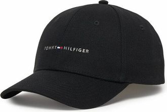 Tommy Hilfiger Cap Th Foundation Hct 6 Panel Cap AM0AM14045 Schwarz