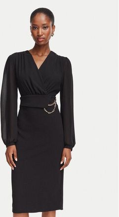 Rinascimento Rinascimento Coctailkleid CFC0130446003 Schwarz Slim Fit