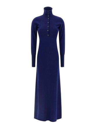 Tom Ford Robe Au Genou - Bleu