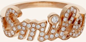 Cada Cada Ring Smile rosegold