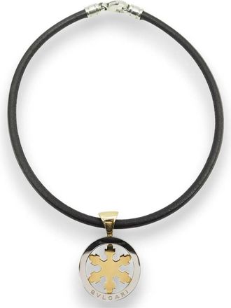 Bulgari Halskette - NEUE BULGARI TONDO HALSKETTE SCHNEEFLOCKEN-ANH&Atilde;NG - Gr. unisize - in Gold - f&uuml;r Damen