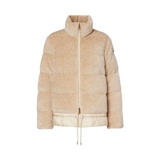 Moncler Femme, Vestes, Beige, Taille: 38 FR Cedre 22C Jacket