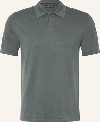 Marc O'Polo Marc Opolo Strick-Poloshirt gruen