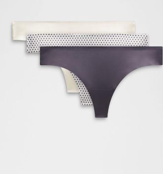 lululemon InvisiWear String mit mittelhohem Bund 3er-Pack f&uuml;r Frauen - Gr&ouml;&szlig;e XL