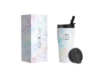 Iron Flask Rover Tumbler, 2 Deckel (Strohhalm/Flip), vakuumisolierte Edelstahlflasche, moderner doppelwandiger Trinkbecher, einfacher Thermo-Reisebecher, Hydrowa