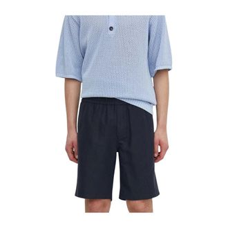 Sams&oslash;e & Sams&oslash;e Smith Shorts - Homme - Shorts - Bleu - Taille: 2XL