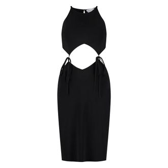 Bottega Veneta Jerseykleid - - Dresses - Damen - Schwarzk - M