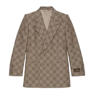 Gucci Herren, Jacken, Beige, MGr&ouml;&szlig;e