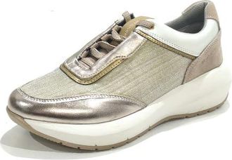 Stonefly Confortable Y ÉLÉGANTZAPATILLA Femme Twins-8 Cuir Argent Talla Numeric_38