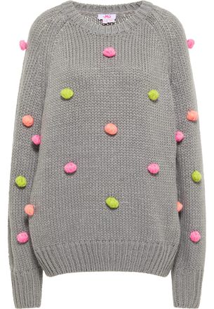 Talence Damen Strickpullover 12419393-TA03, GRAU Mehrfarbig, XS/S