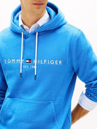 Tommy Hilfiger Kapuzensweatshirt TOMMY LOGO unifarben, casual, regular fit, Baumwollmix, Kapuze