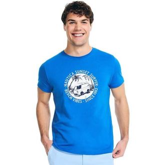 Nautica VR3506 Short Sleeve T-Shirt L