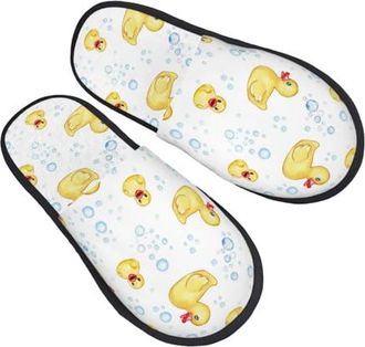 Generic Pantoufle Maison Petit Canard Jaune Chaudes Pantoufles Doux Hiver Chaussures Chaudes Portative Hiver Pantoufles Pour Maison Chambre Salon L
