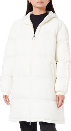 Fila Damen BERISLAV Long Padded Coat Jacket, Egret, XL