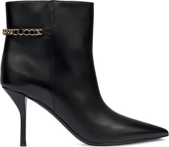 Gucci Stiefel mit Kettenabsatz - Schwarz