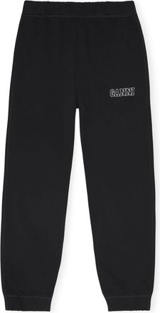Ganni Schmal zulaufende Jogginghose schwarz