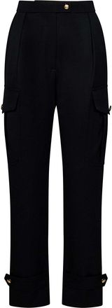 Alexander McQueen Casual Hose - Schwarz