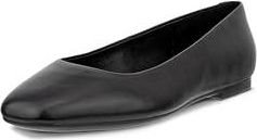 Ecco Femme Margot Plain Toe Ballerina Ballerines, Noir, 40 EU