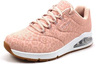 Skechers Damen UNO 2-In-Kat-Neato Sneaker, Pink, 36.5 EU